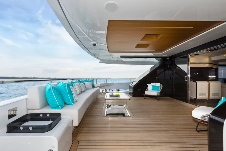 EVA. 4EVA yacht for charter (Overmarine Group, 43m, 2019)